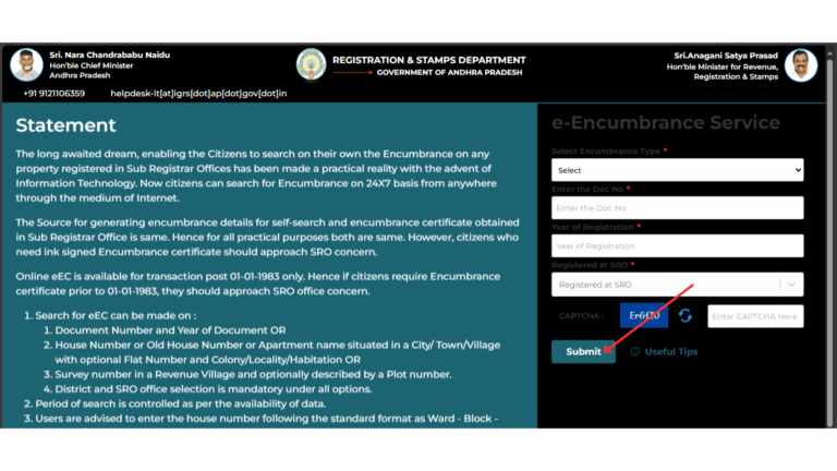 IGRS AP: EC & CC Download & Search Online, Market Value, Prohibited ...